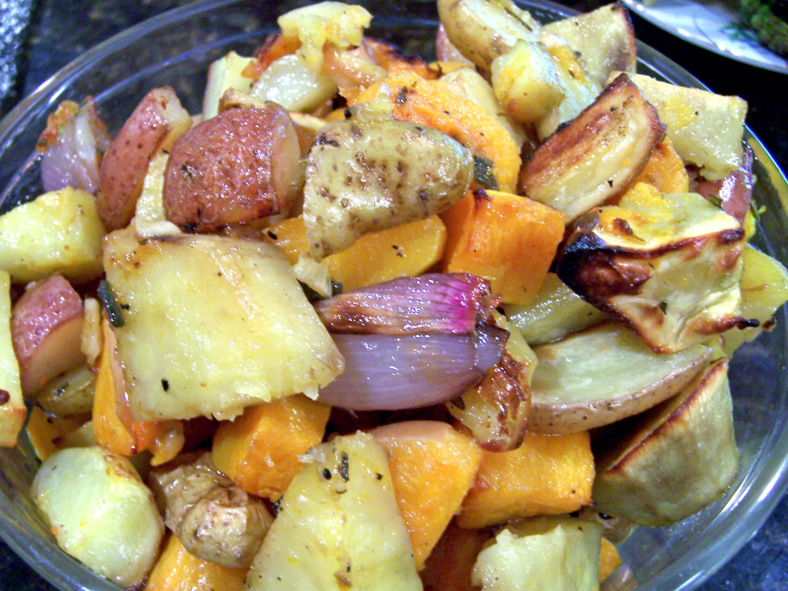Roasted Squash, Potatoes, Shallots & Herbs Recipe - Food.com