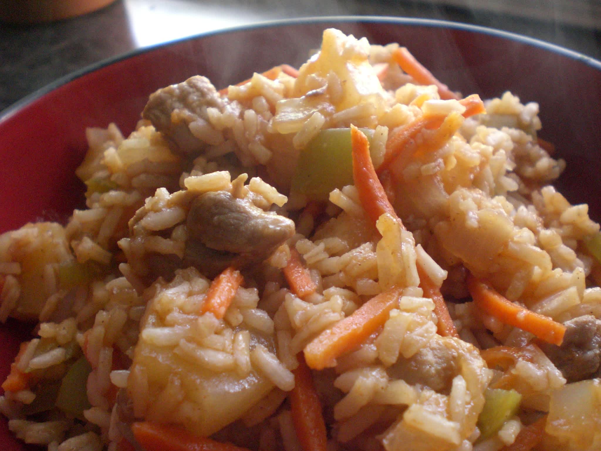 Caribbean Pork 'n Rice Recipe - Food.com