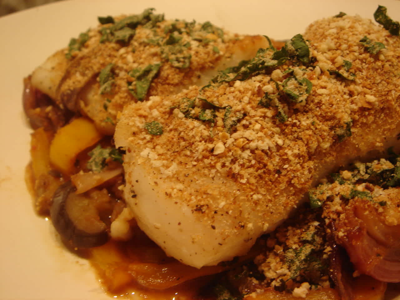 Eastern Cod With Roasted Vegetables Recipe - Food.com