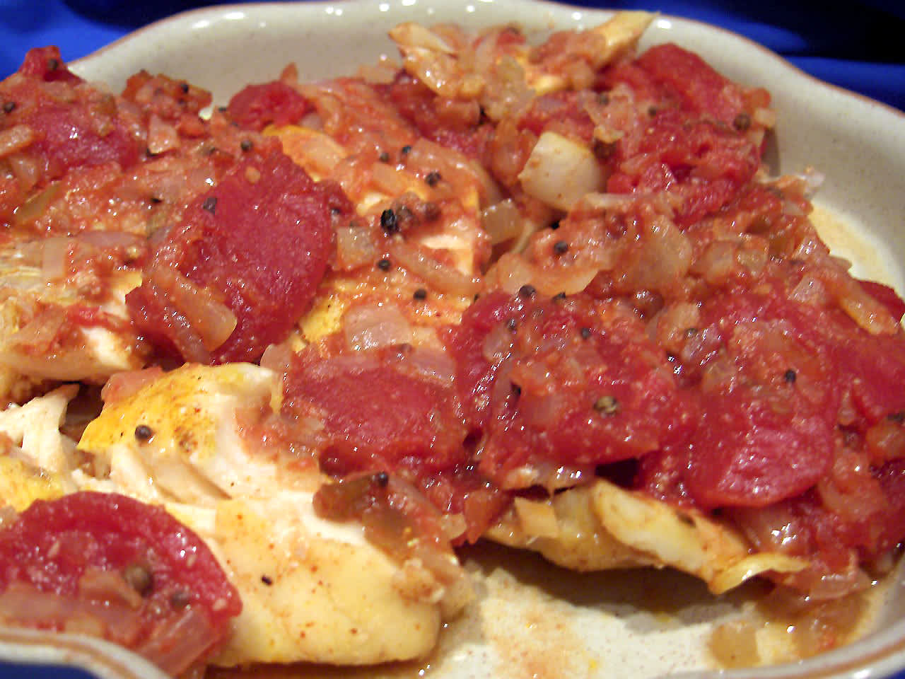Baked King Fish/ Cod in Tomato sauce Recipe - Food.com
