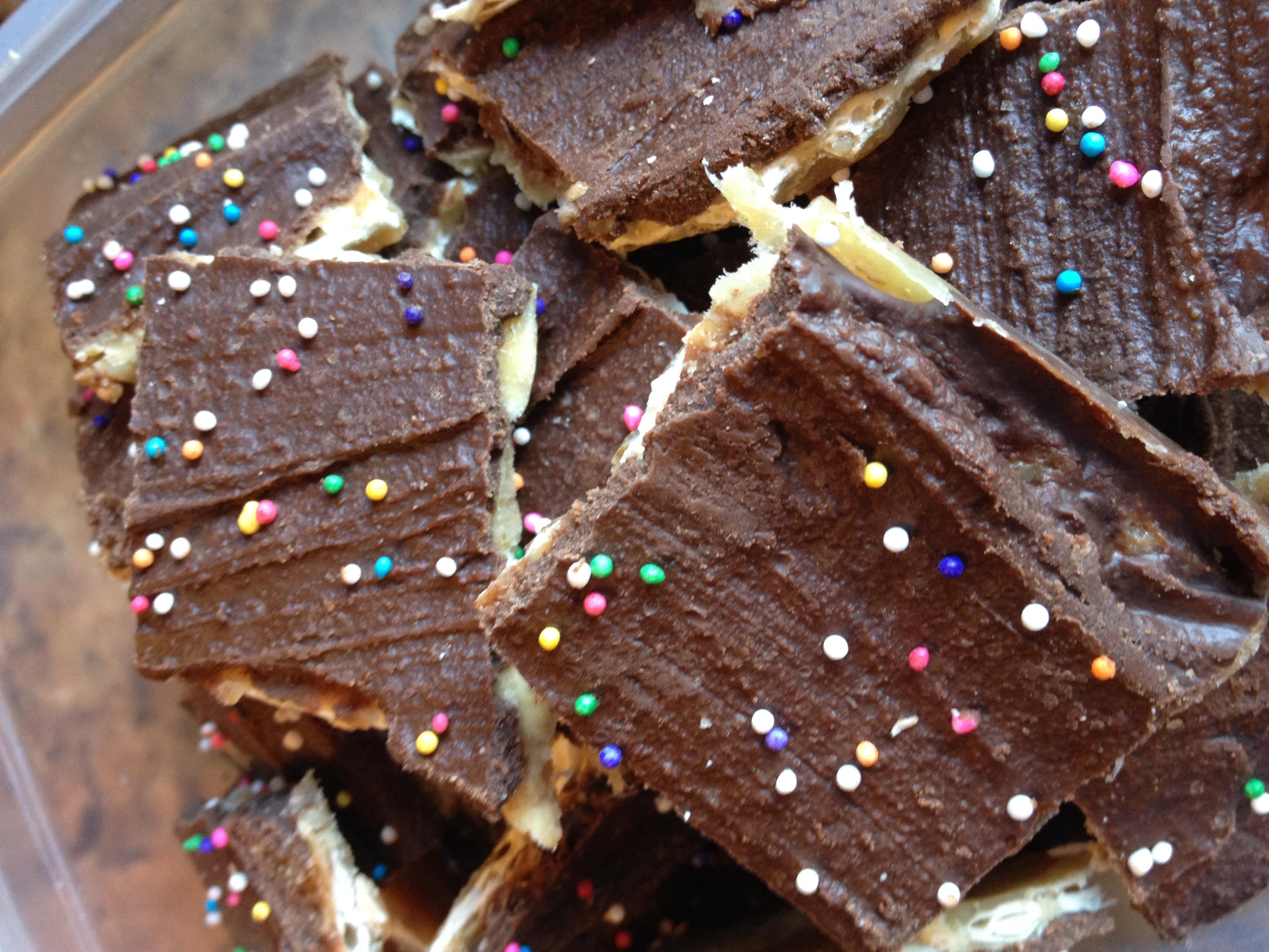 Passover Chocolate Matzah Candy Recipe - Food.com