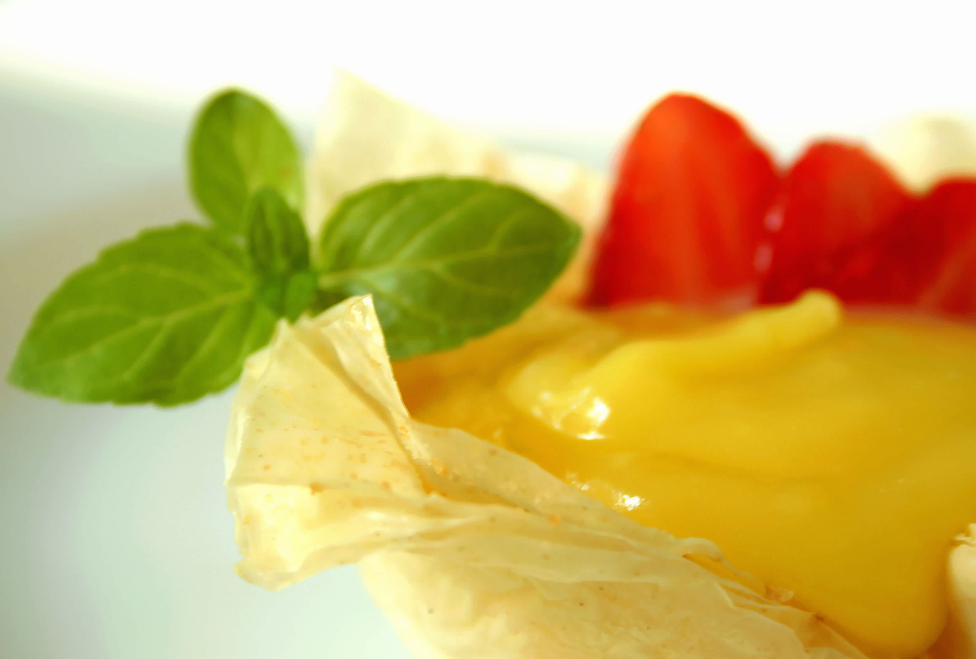 Strawberry and Lemon Curd Phyllo Baskets Recipe - Food.com