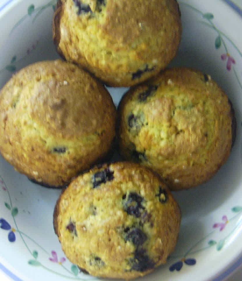 Blueberry Golden Oat Muffins Recipe - Food.com