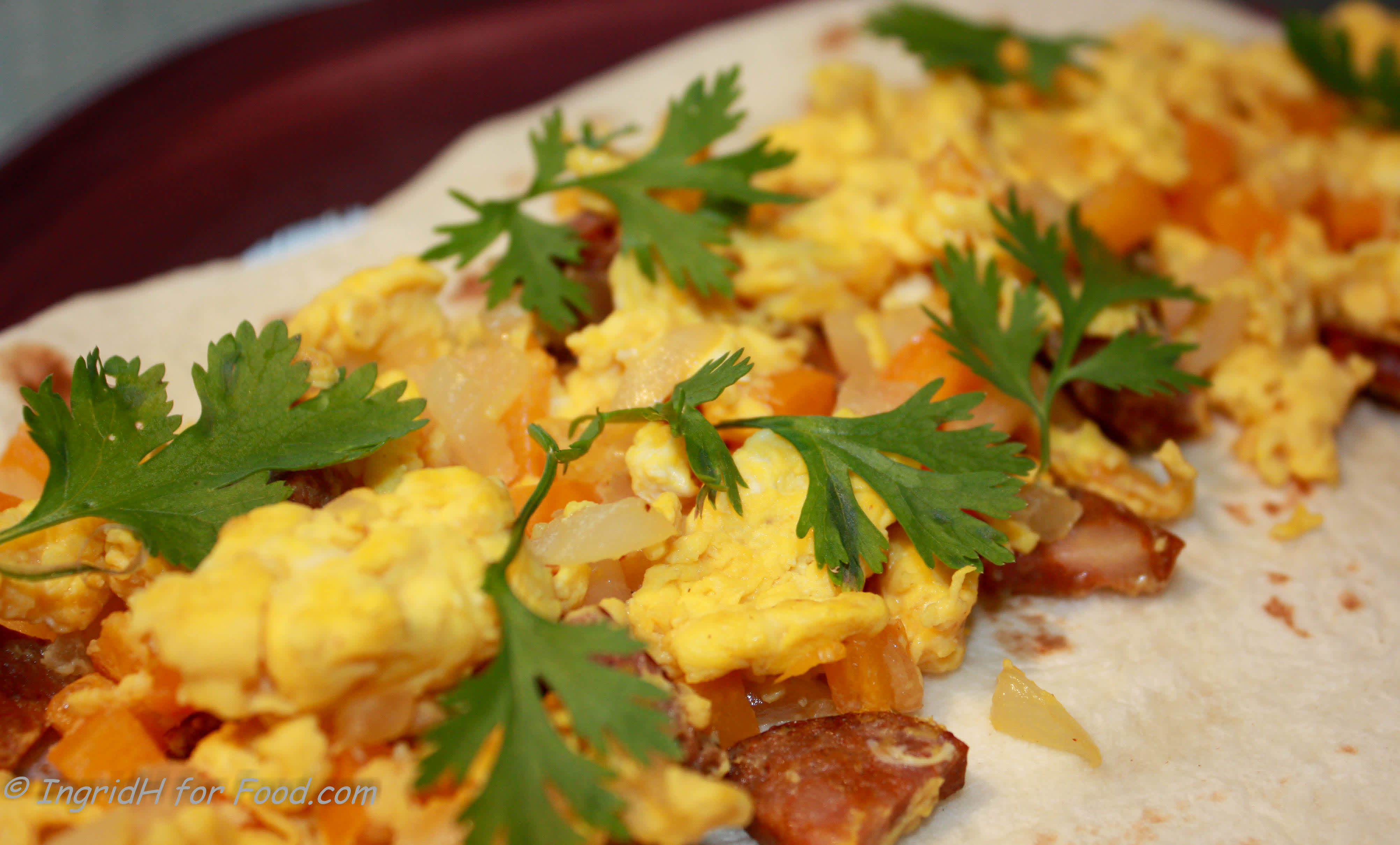 Chorizo, Egg and Cheese Wraps Recipe - Food.com