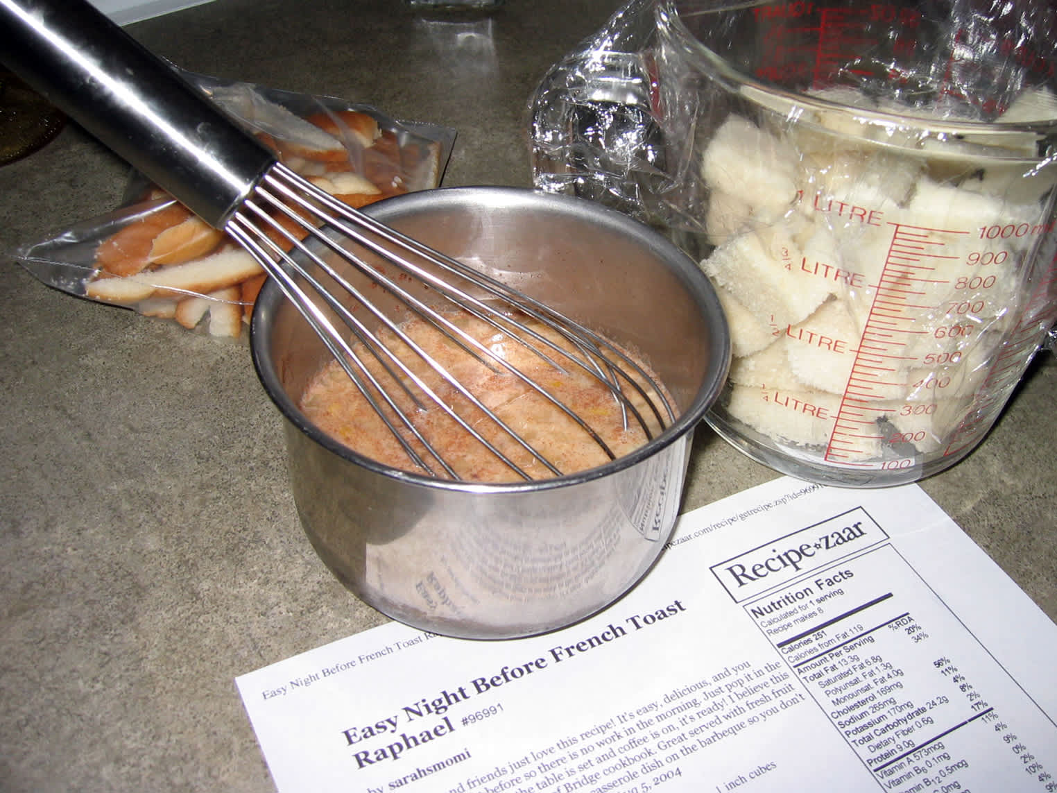 Easy Night Before French Toast Raphael Recipe - Food.com