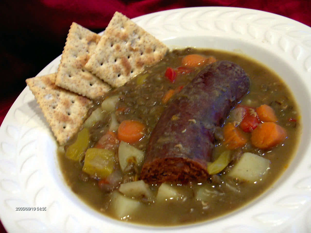 Basque Chorizo and Lentil Soup Recipe - Food.com