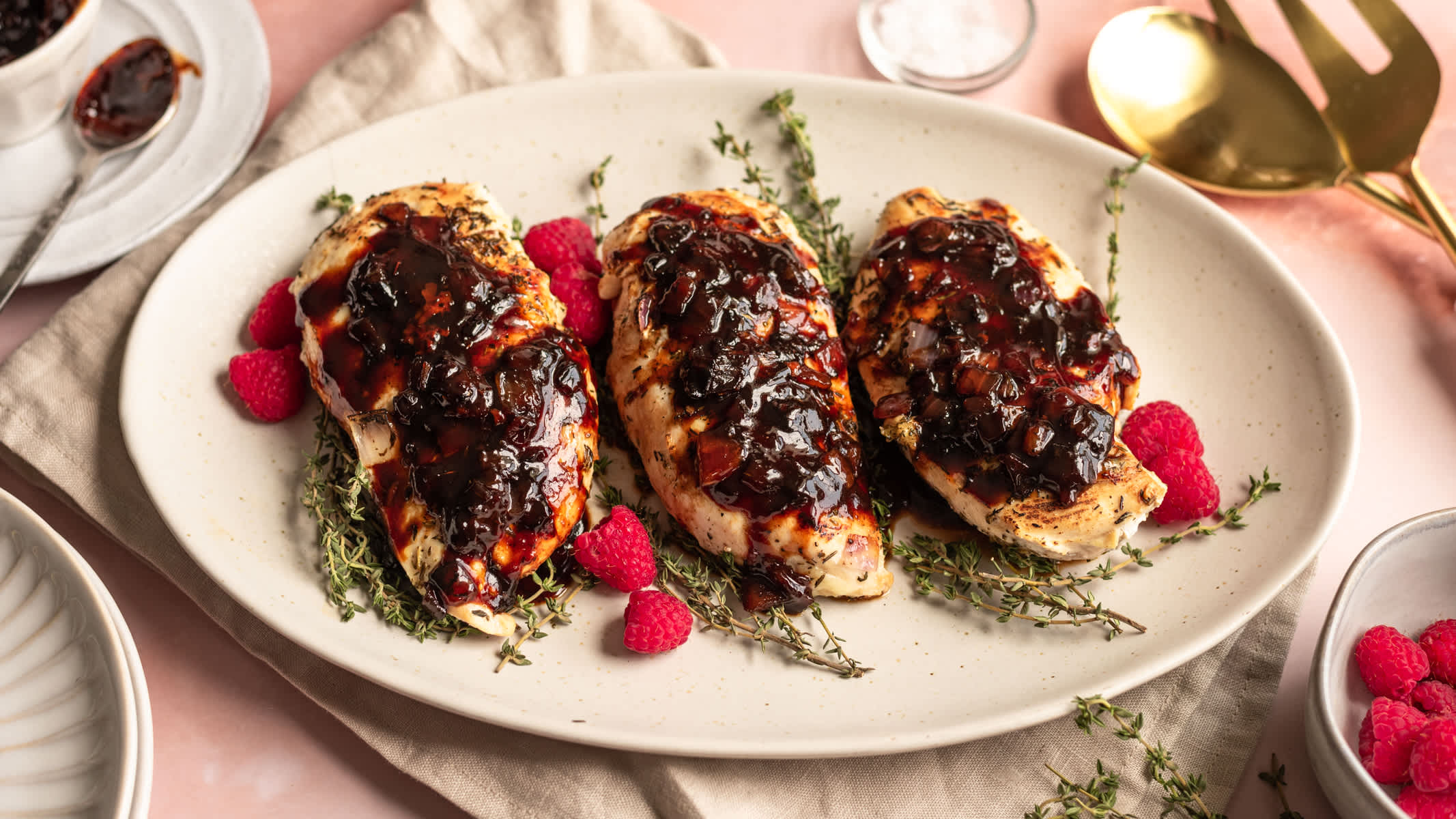 Raspberry Balsamic Chicken Recipe - Food.com