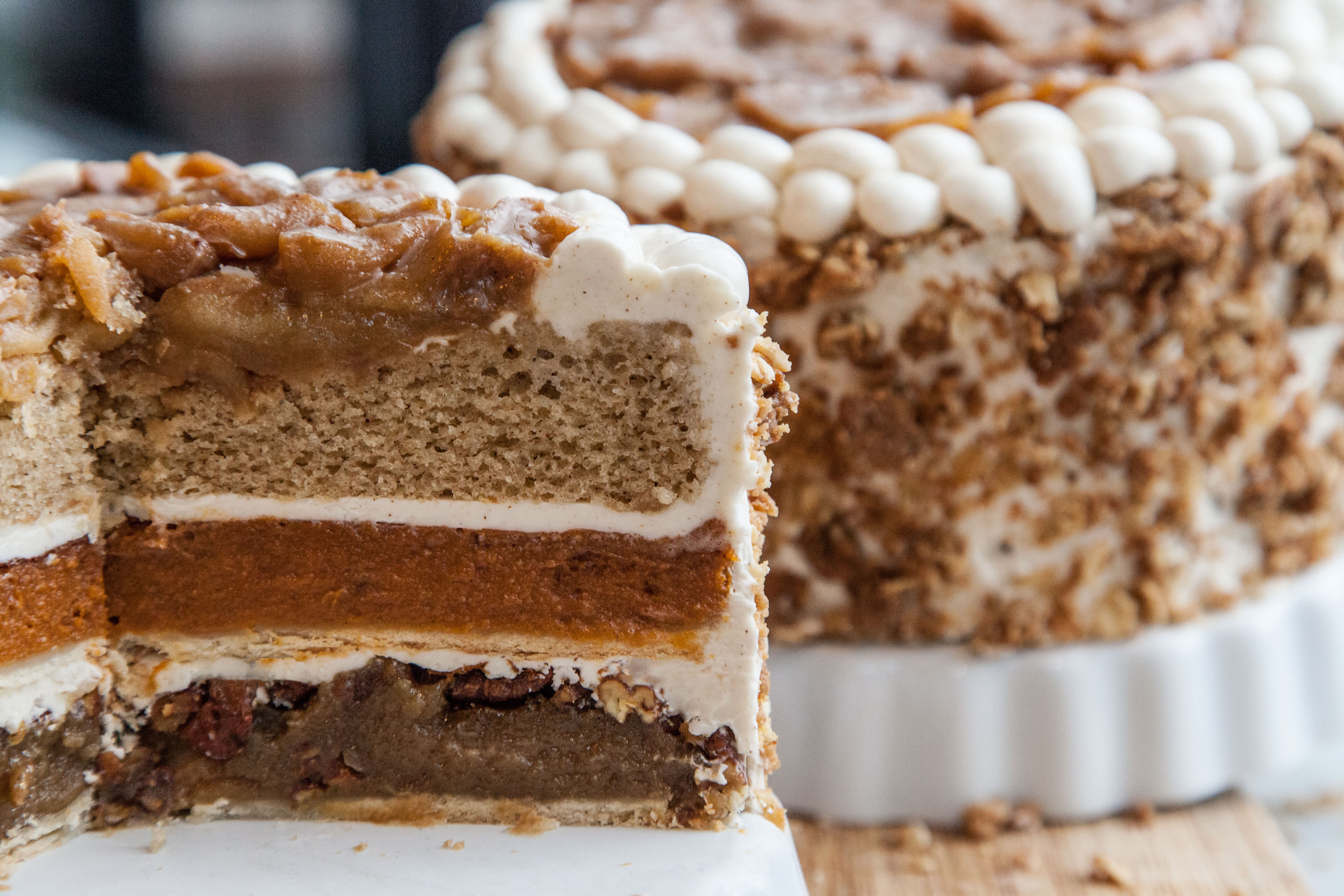 Thanksgiving PieCaken Recipe - Food.com