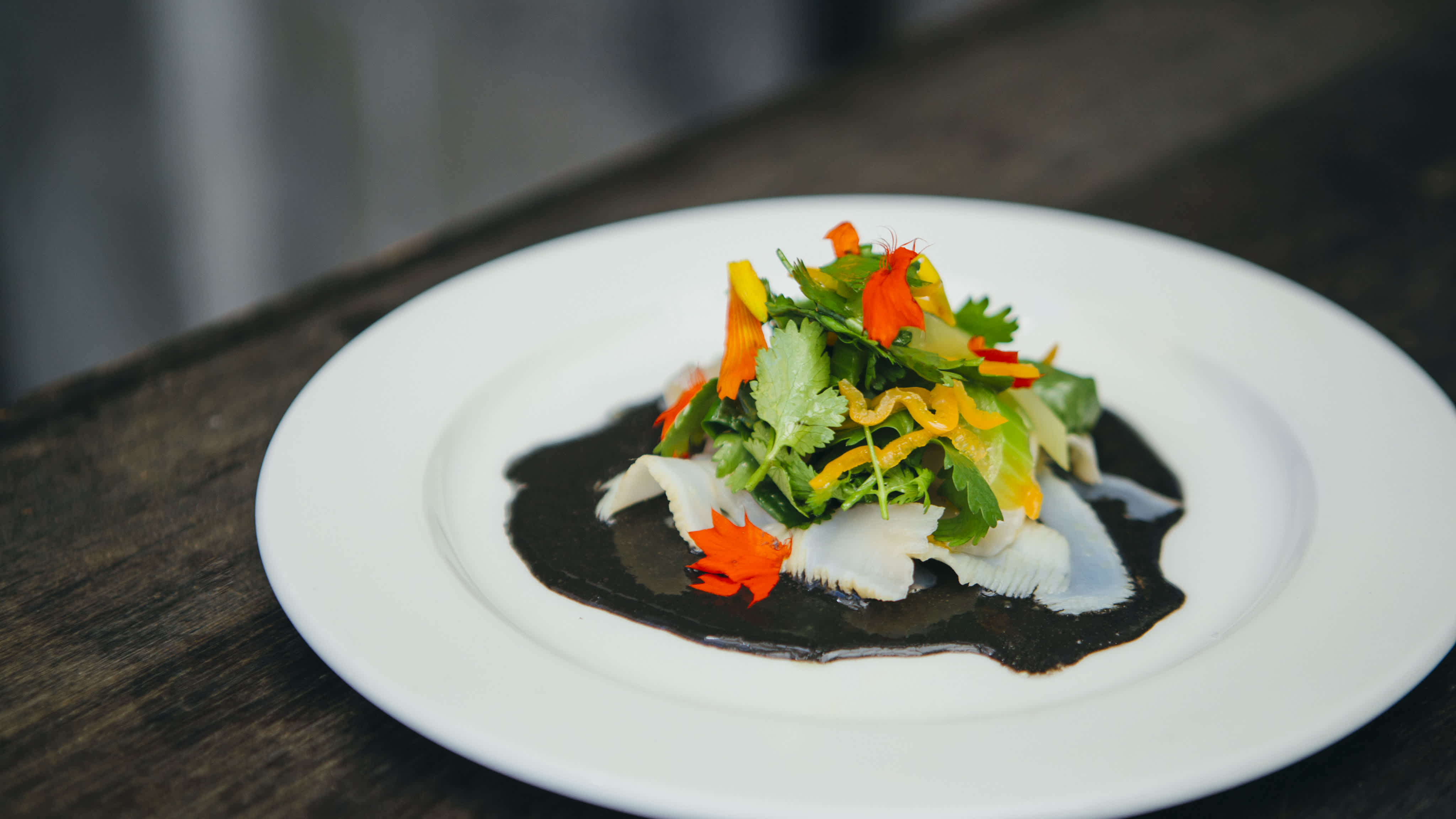 Geoduck With Squid Ink Coconut Milk Recipe - Food.com