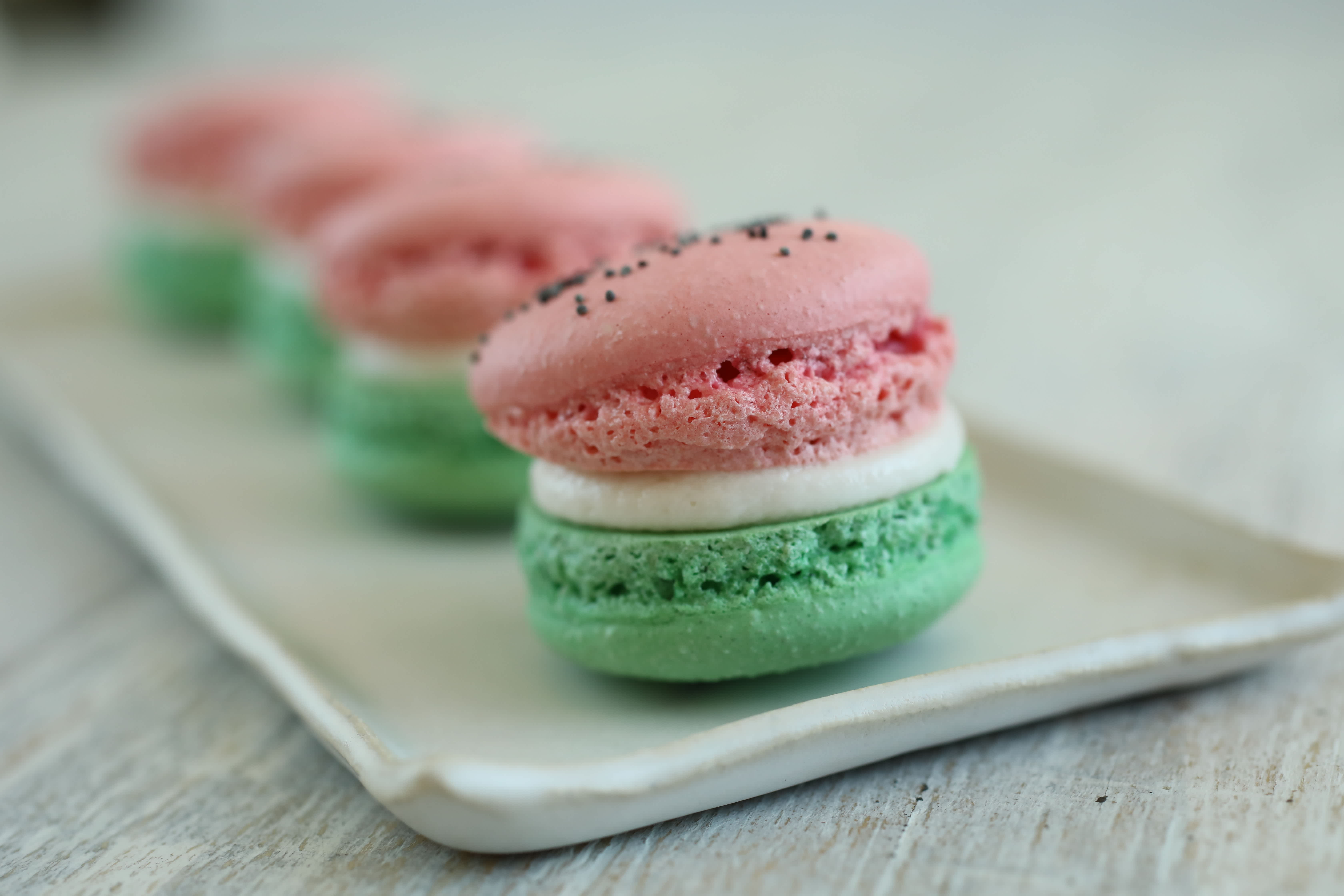 Watermelon Macarons Recipe - Food.com