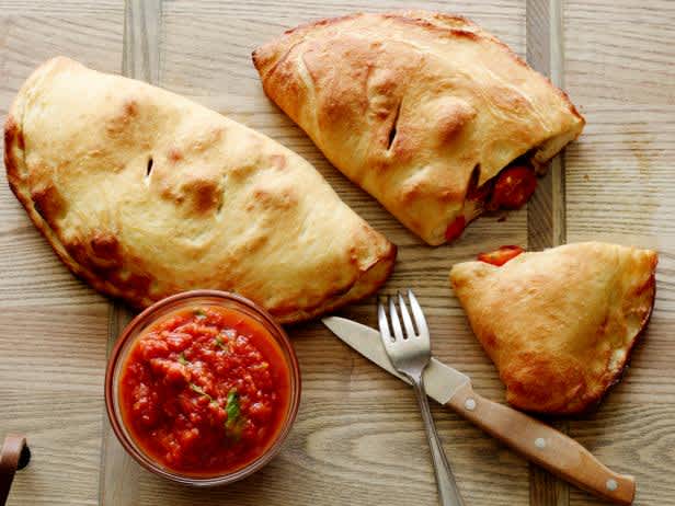Three Cheese Caprese Calzone Recipe - Food.com