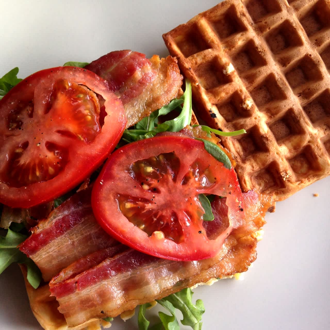 BLT Waffle Sandwich Recipe - Food.com