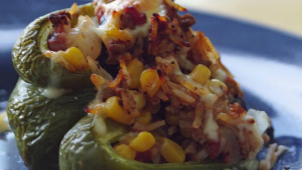 Baked Stuffed Mexi- Bell Peppers Recipe - Food.com