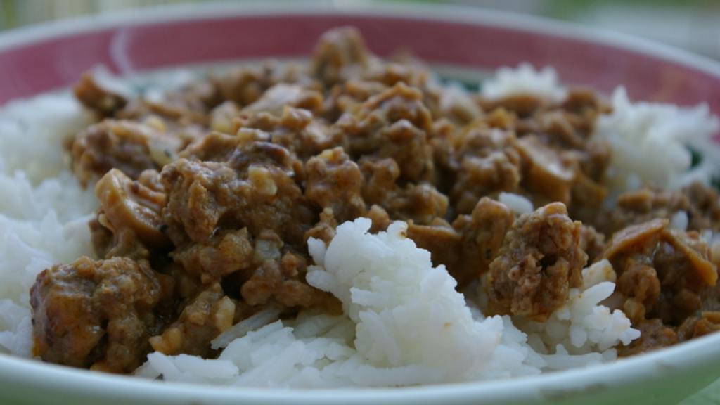 Creamy Beef Stroganoff Over Rice Recipe - Food.com