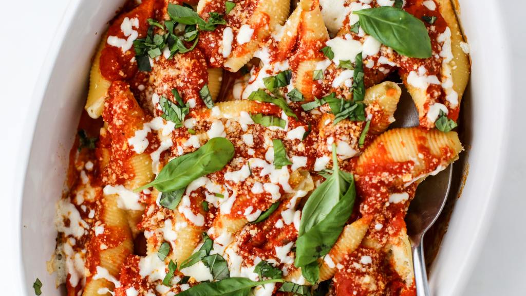Baked Stuffed Pasta Shells Recipe - Food.com