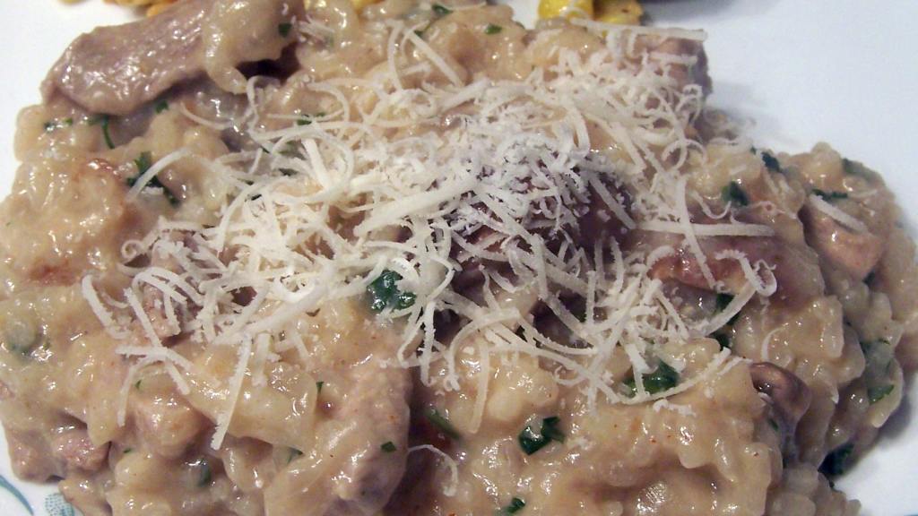 Garlicky Pork and Mushroom Risotto Recipe - Food.com