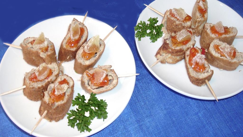 Oriental Finger Food, Rolled Chicken & Mushroom Omelette Recipe - Food.com