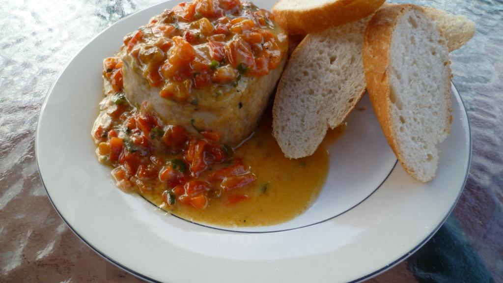 Tuna Steaks With Roasted Red Pepper Sauce Recipe - Food.com