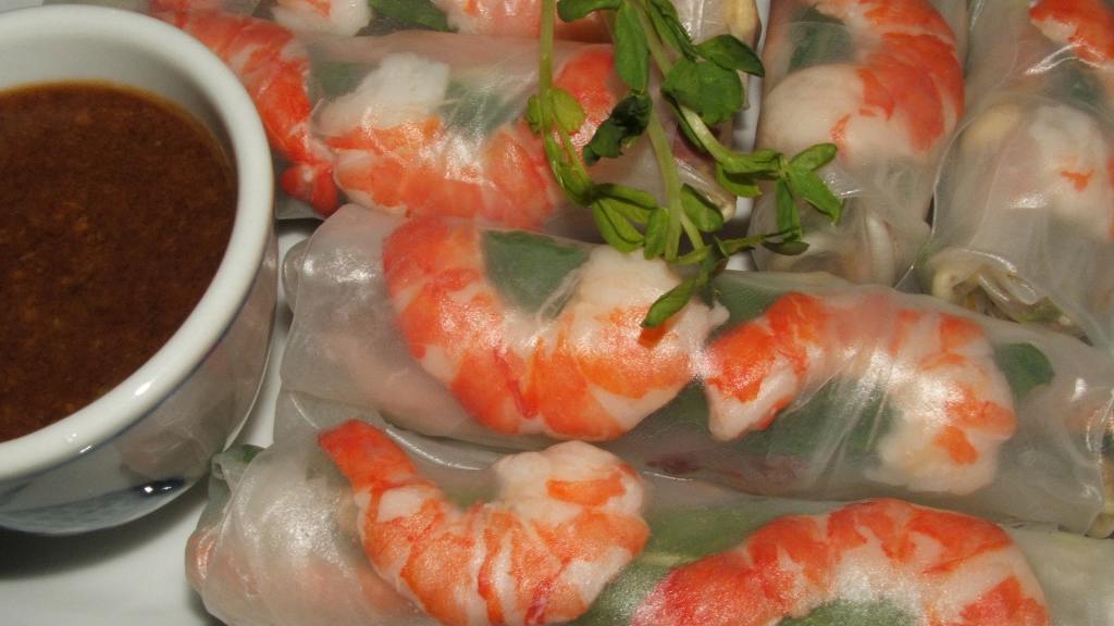 Fresh Spring Rolls With Shrimp for Two Recipe - Food.com