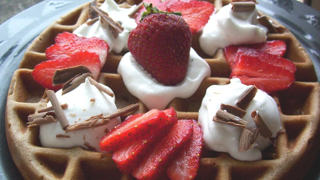 Chocolate Strawberry Waffles Recipe - Food.com