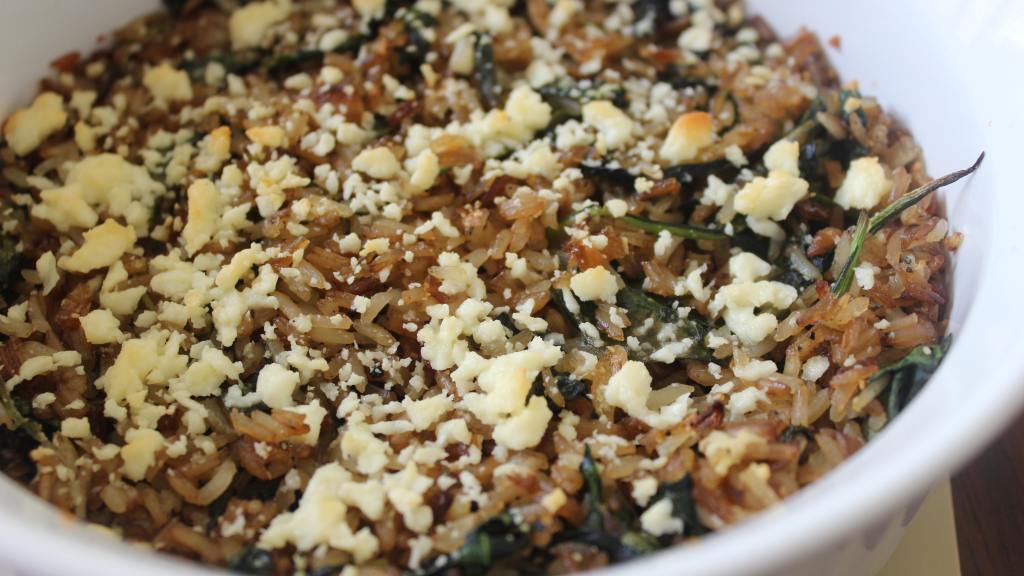 Baked Spinach Lemon Rice Recipe - Food.com