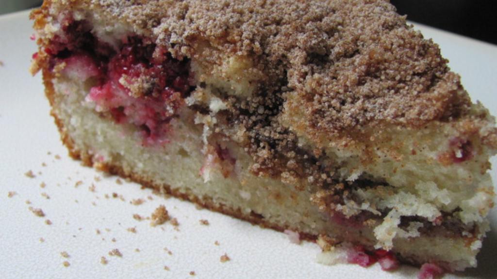 Buttery Raspberry Streusel-Filled Coffee Cake Recipe - Food.com