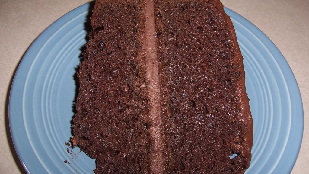 Really Easy Moist Dark Chocolate Cake Recipe - Food.com