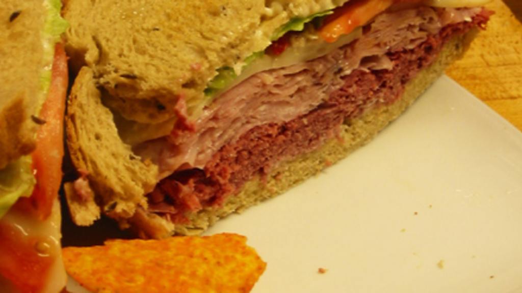 Ham on Rye Deli-Style Sandwich Recipe - Food.com