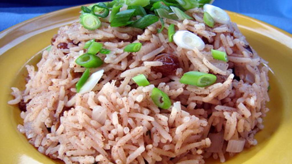 Cinnamon Basmati Rice With Raisins Recipe - Food.com