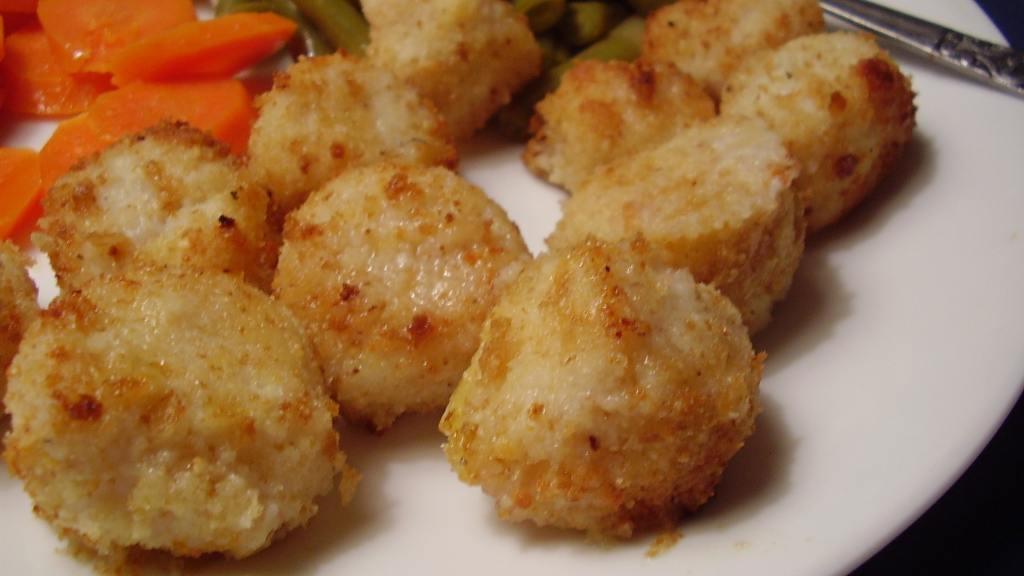 Parmesan Breaded Scallops With Lemon Garnish Recipe - Food.com