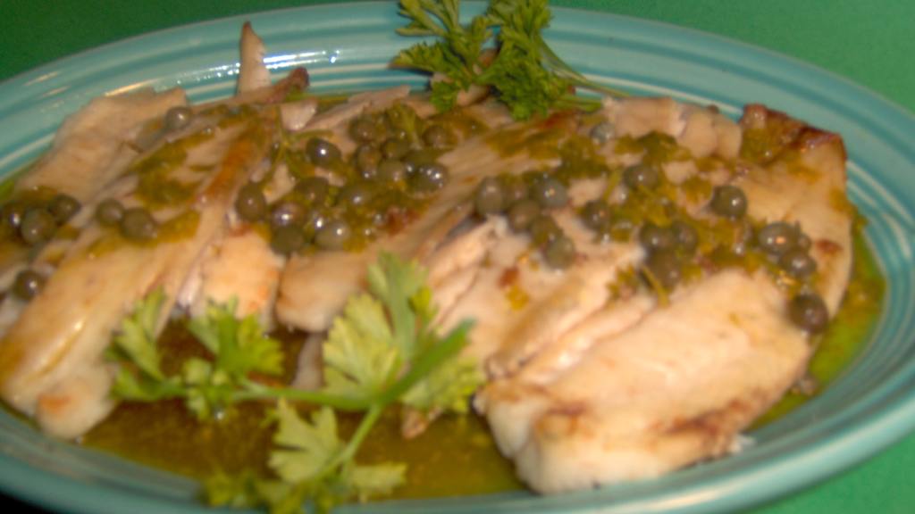 Broiled Fish With Buttery Caper Sauce Recipe - Food.com