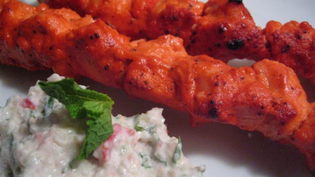 Chicken Tikka With Cucumber Raita Recipe - Food.com