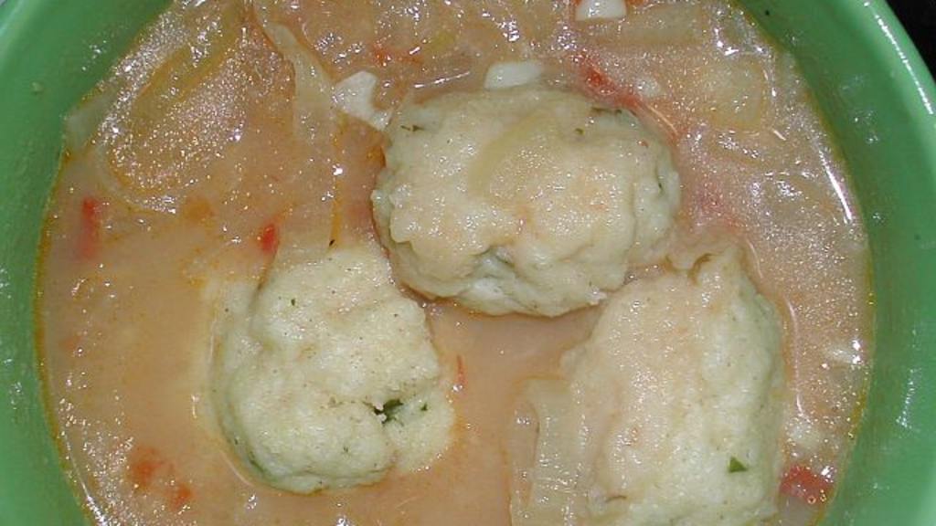 Aztec Onion Lime Soup With Corn Dumplings Recipe - Food.com