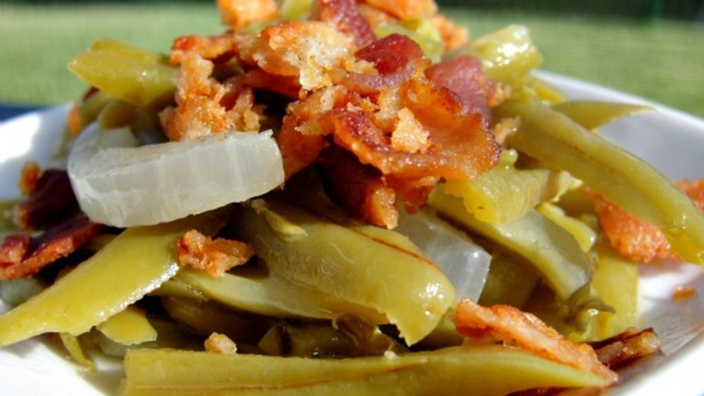 Spanish Green Beans With Bacon Recipe - Food.com