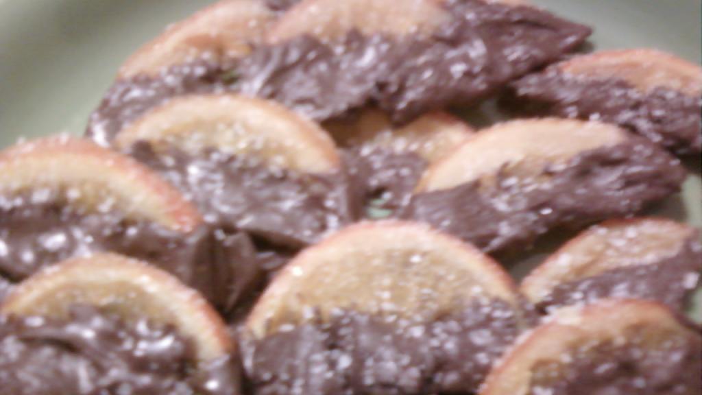 Candied Orange Slices Dipped in Chocolate Recipe - Food.com
