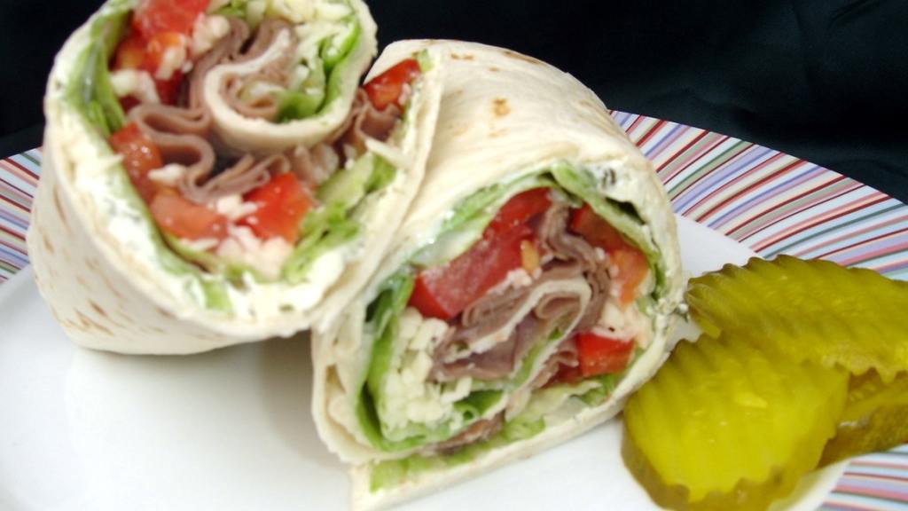 Awesome Angus Roast Beef Wraps Recipe - Food.com