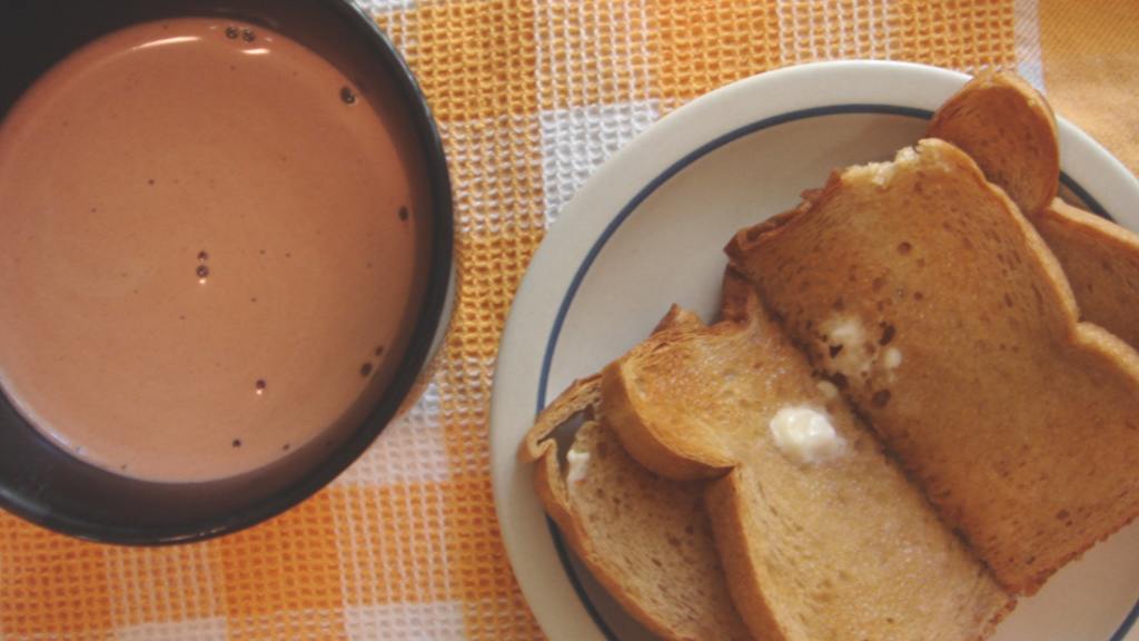 Hot Chocolate and Toast Recipe - Food.com