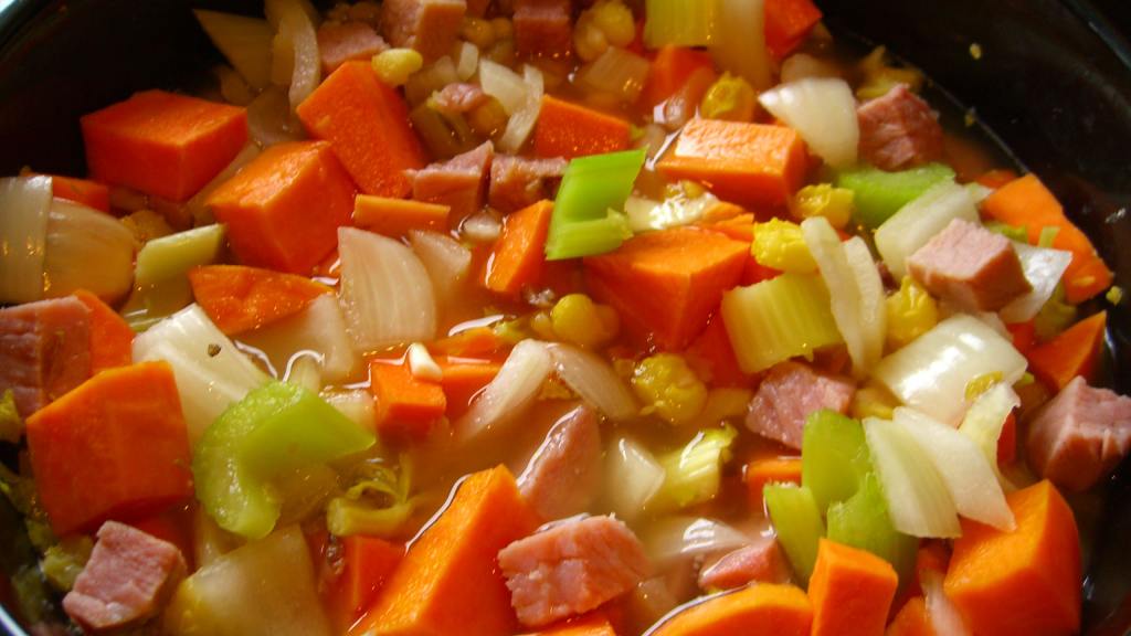 Creamy Corn-Potato-Ham Chowder (Crock Pot) Recipe - Food.com