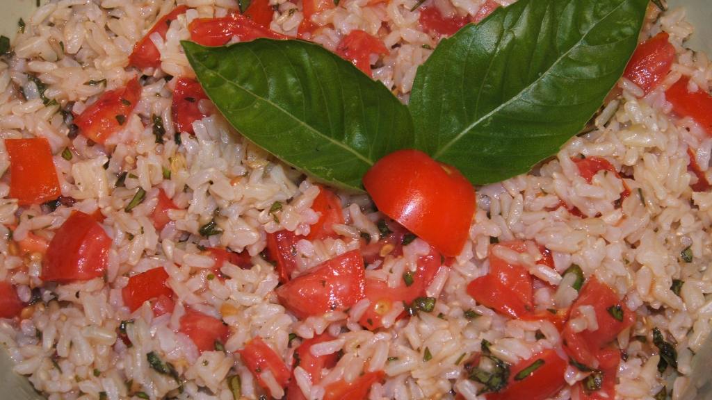 Brown Rice, Tomatoes, & Basil Recipe - Food.com