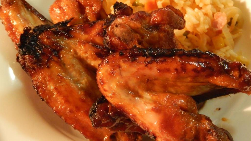 Fantastic Chicken Wings With Honey-Soy Garlic Glaze Recipe - Food.com
