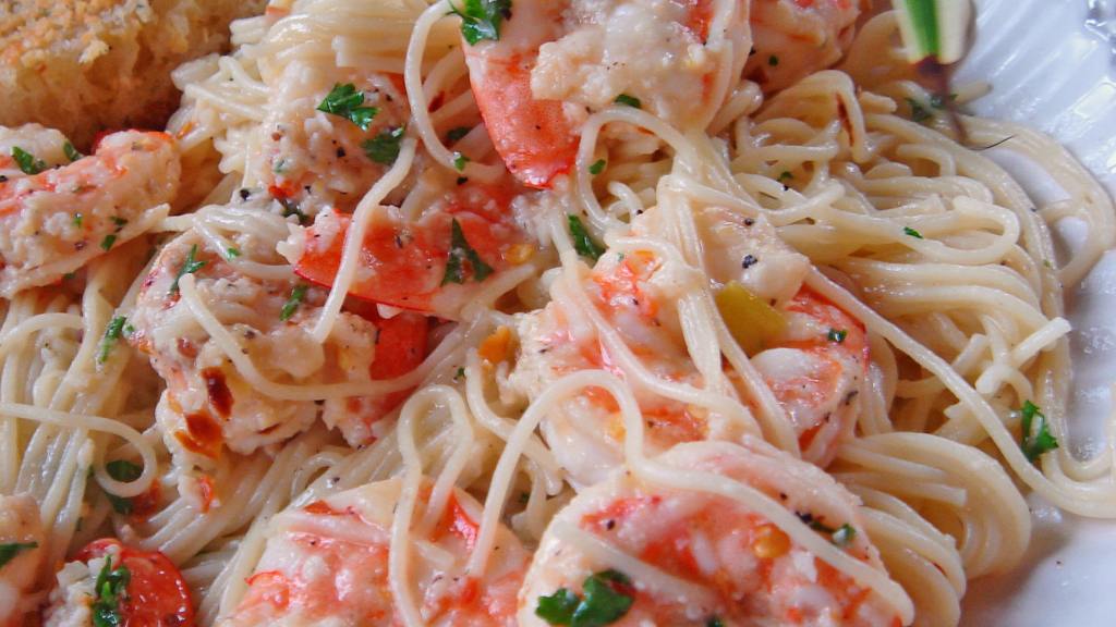 Kittencal's Lemon Shrimp Scampi With Angel Hair Pasta Recipe - Food.com