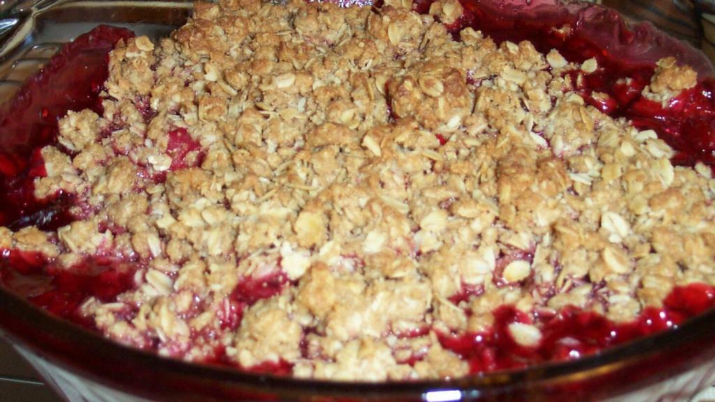 Raspberry-Rhubarb Crisp Recipe - Food.com
