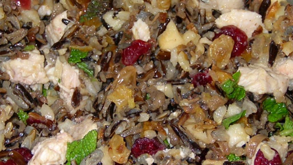 Wild Rice Salad With Mustard Honey Dressing Recipe - Food.com