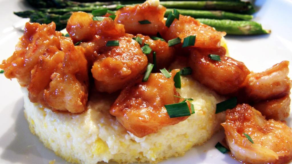 Corn Flan With Spicy Shrimp Recipe - Food.com
