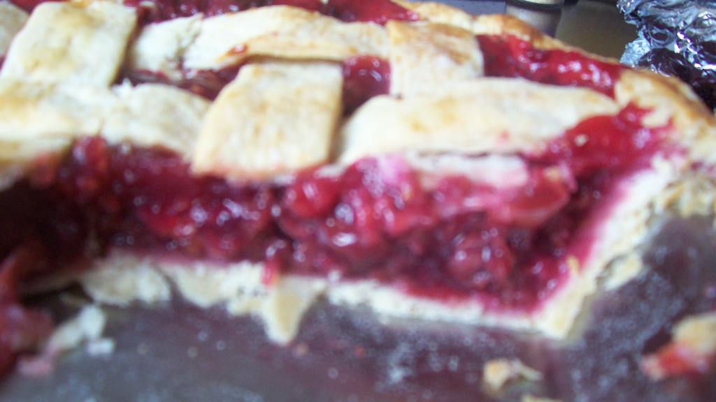 Cherry-Red Raspberry Pie Recipe - Food.com