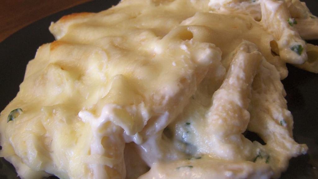 Three-Cheese Baked Pasta Recipe - Food.com