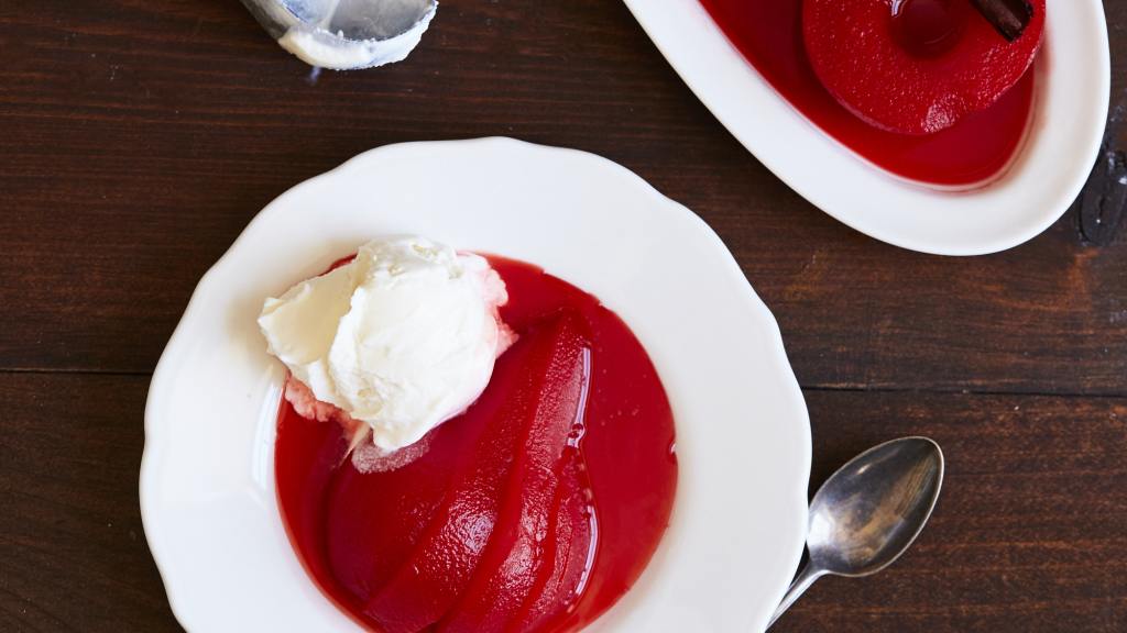 Crock Pot Brilliant Red Pears Recipe - Food.com