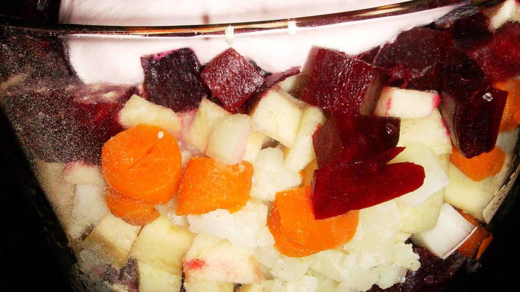 Rosolli - Finnish Beetroot Salad Recipe - Food.com