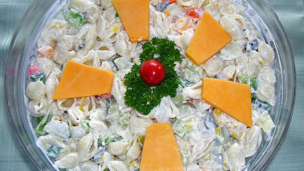 Sea Shell Pasta Salad or Wheelie Pasta Salad Recipe - Food.com