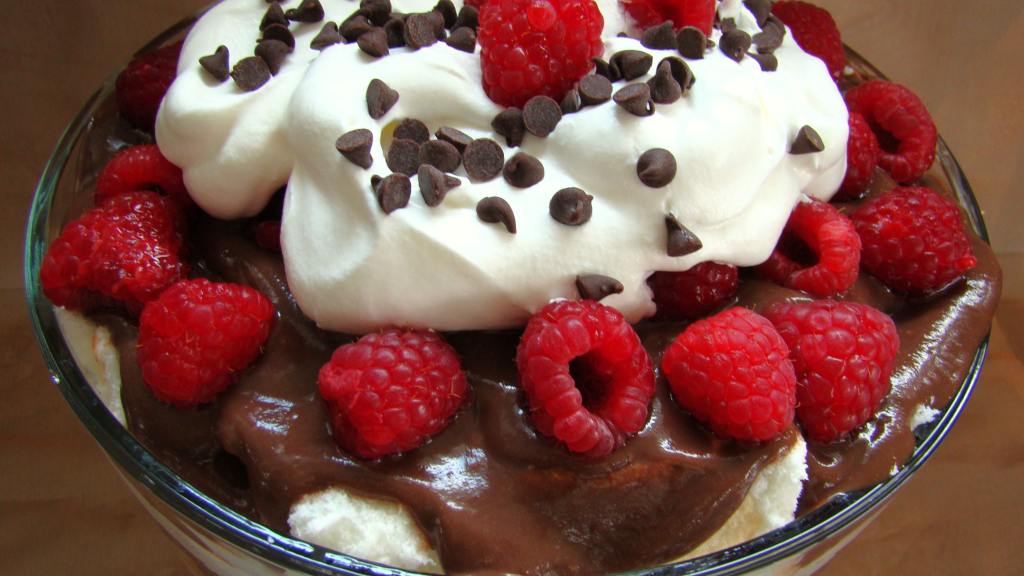 Low-Fat Chocolate Raspberry Trifle Recipe - Food.com